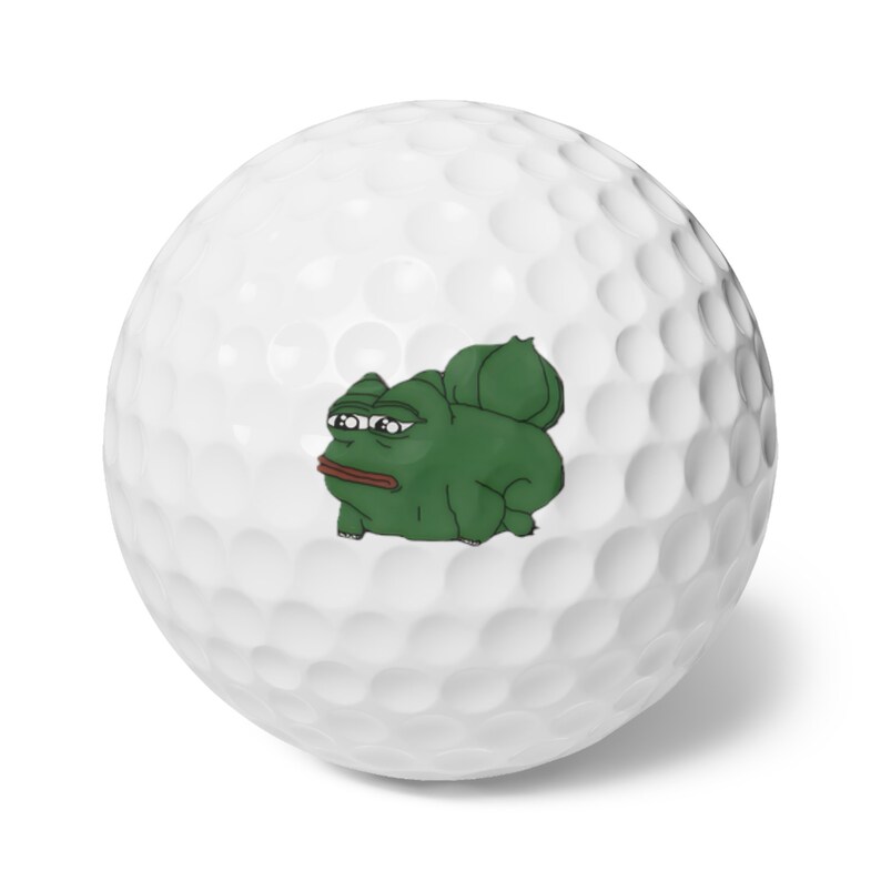 Golf Balls 6pcs Pokemon Gift Funny Gift for Dad Golf Gift Pepe Gift ...