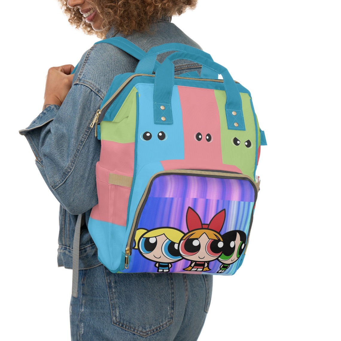 Powerpuff Girls Diaper Backpack - Etsy