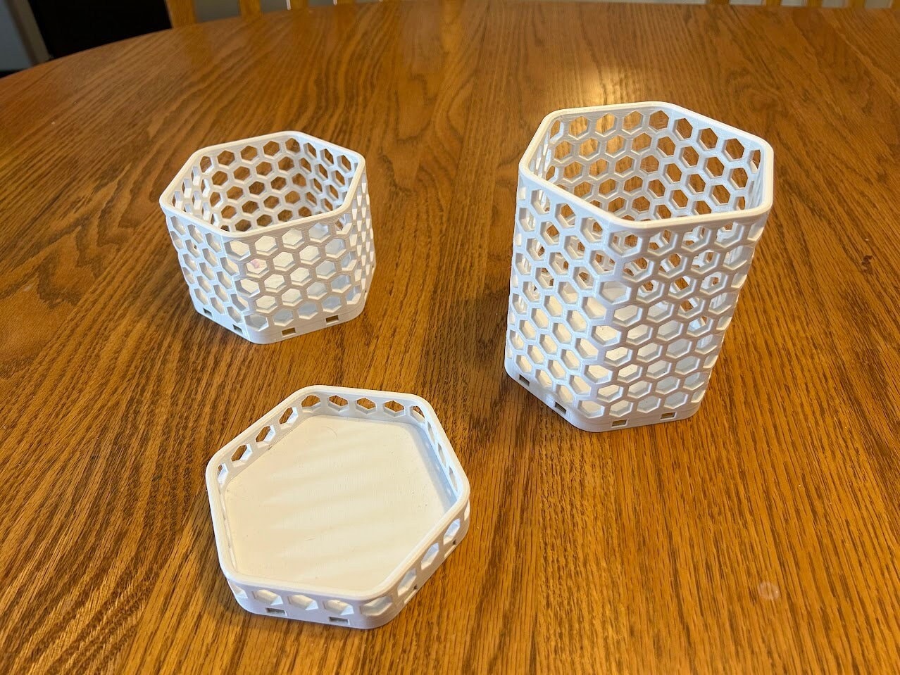 3D Printed Modular Magnet-snapping Organizers With Hexagonal Design - Etsy