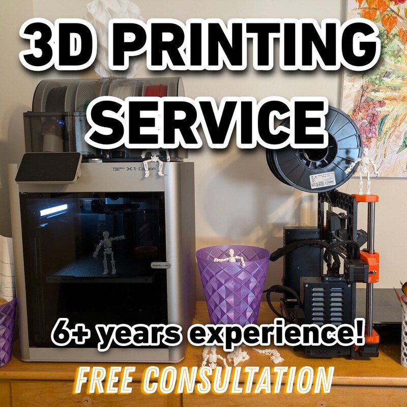 3d Printing Service - Etsy
