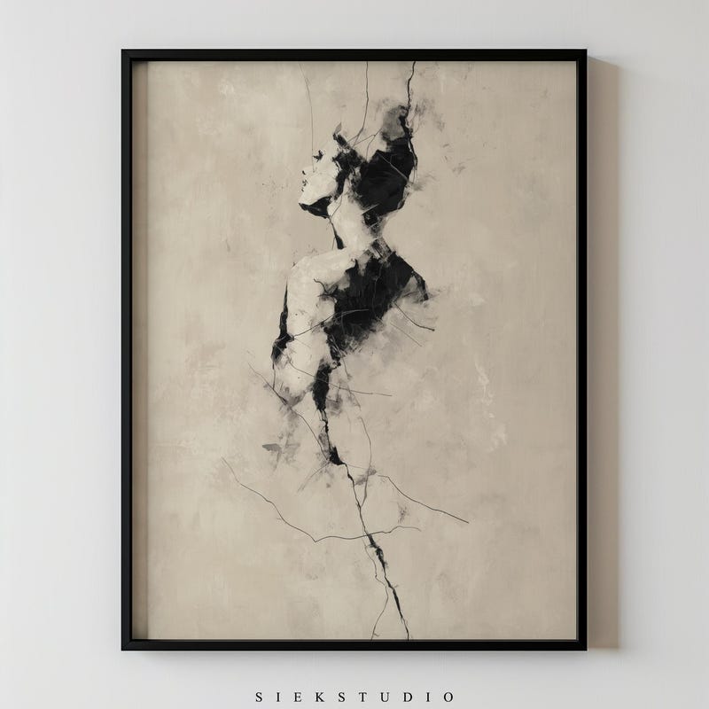 Female Chalk Drawing - Etsy UK