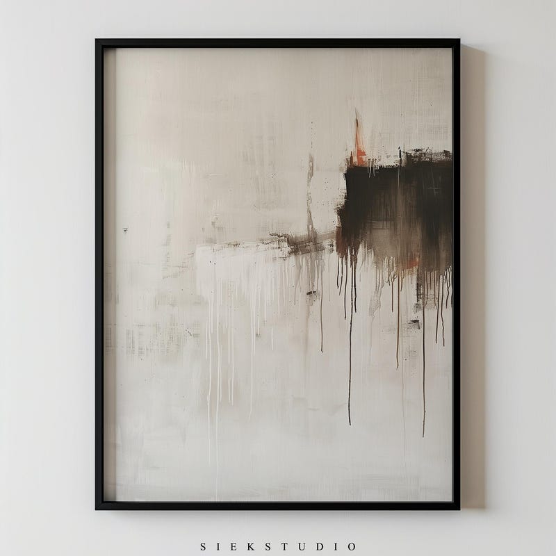 Rust Black and White Art - Etsy