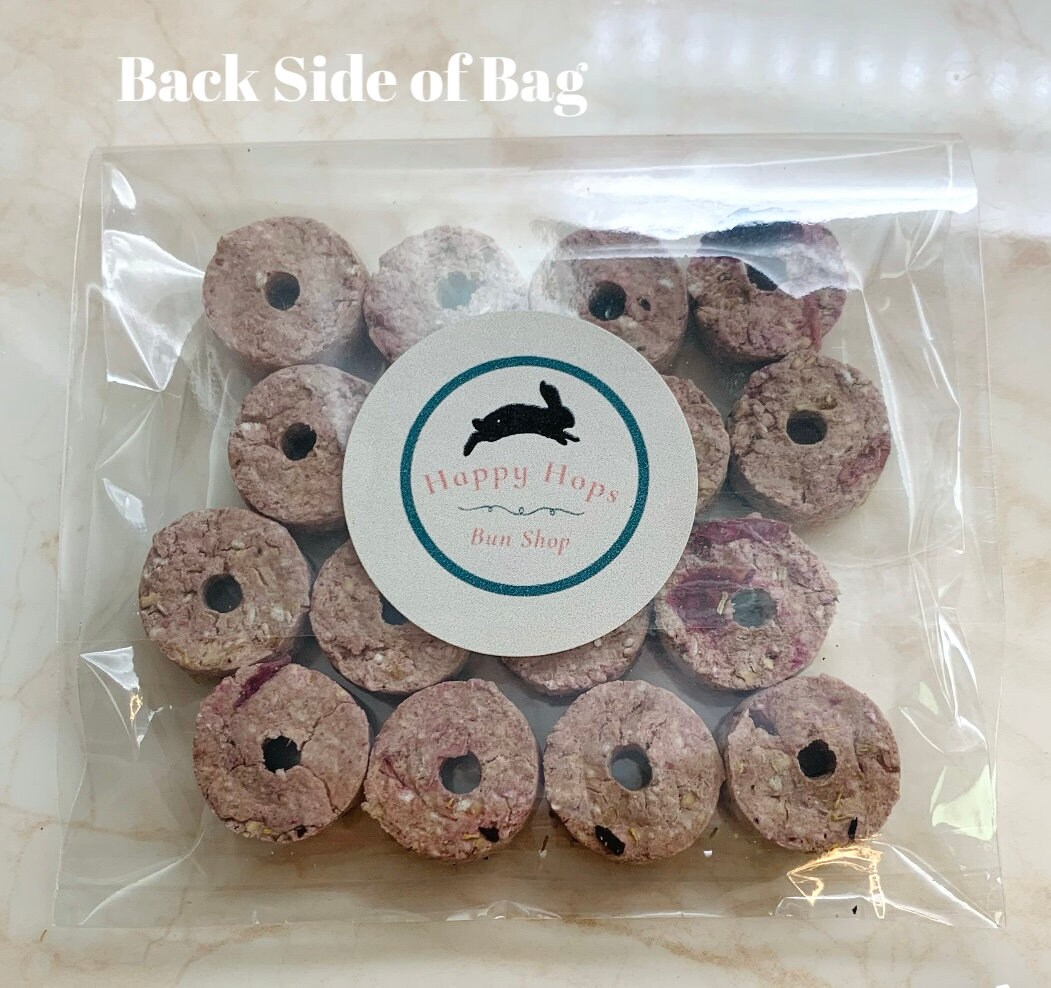 Gourmet Mini Donut Treats for Rabbits Quality Treats for - Etsy