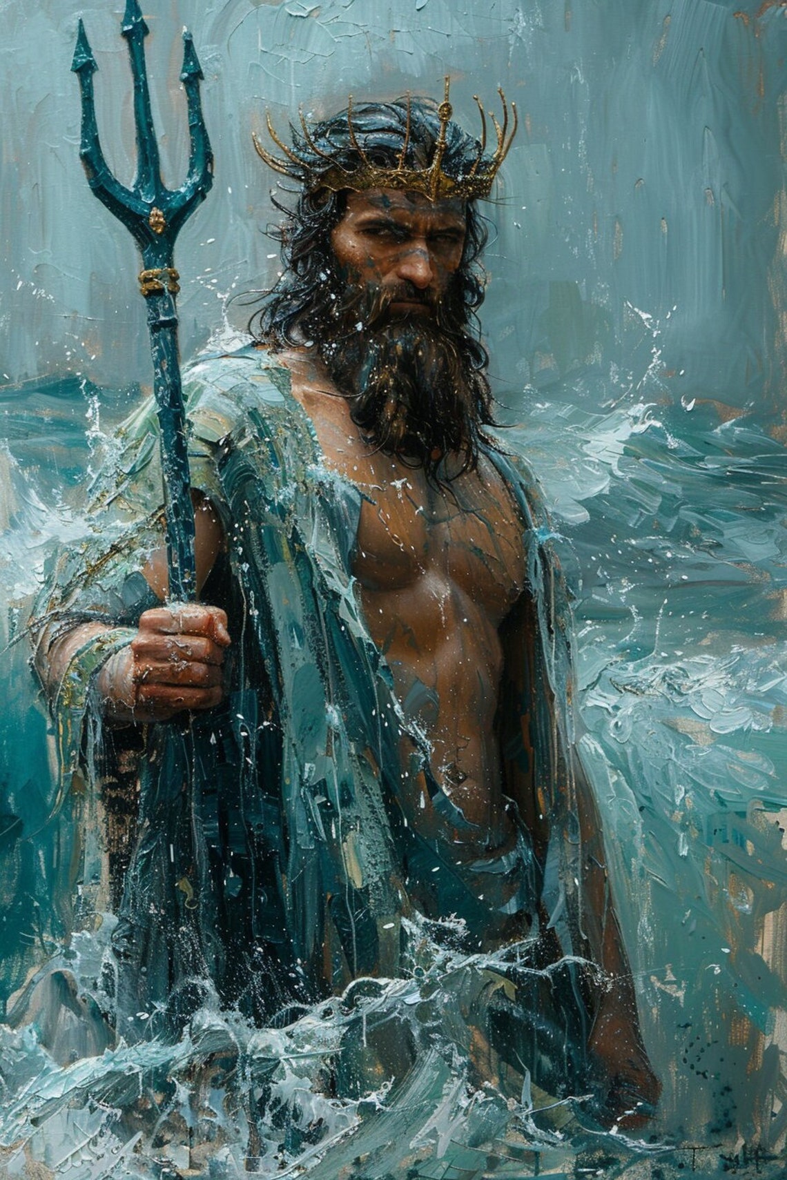 Poseidon - Etsy