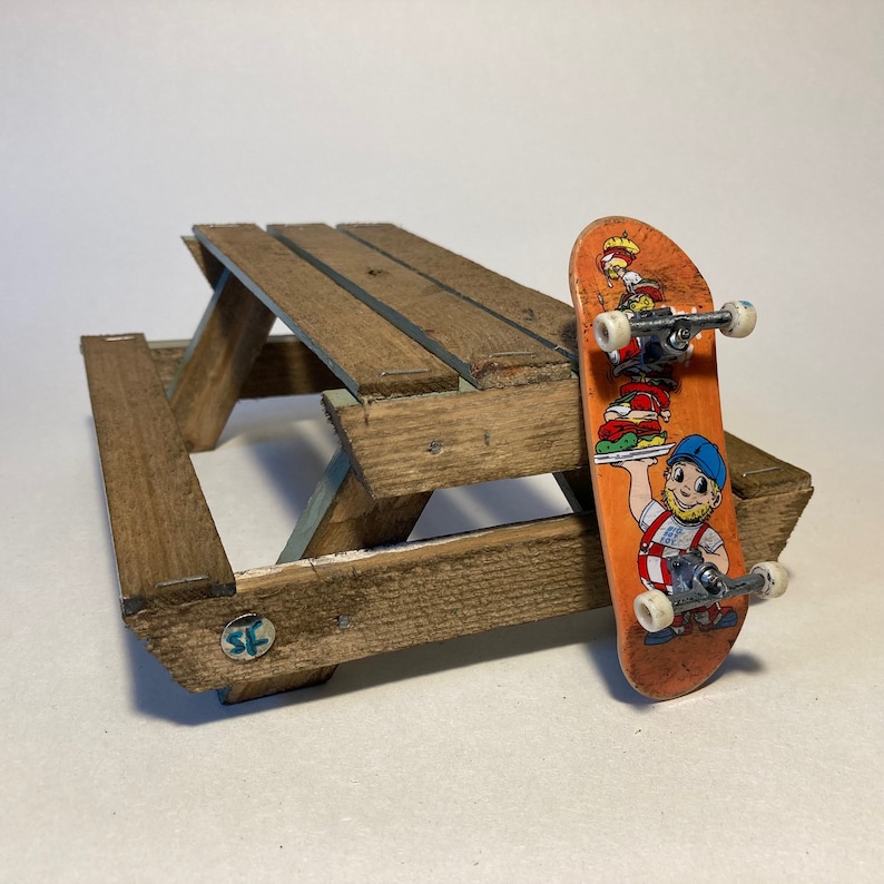 SF0002: PICNIC BENCH Realistic Fingerboard Obstacle Made - Etsy