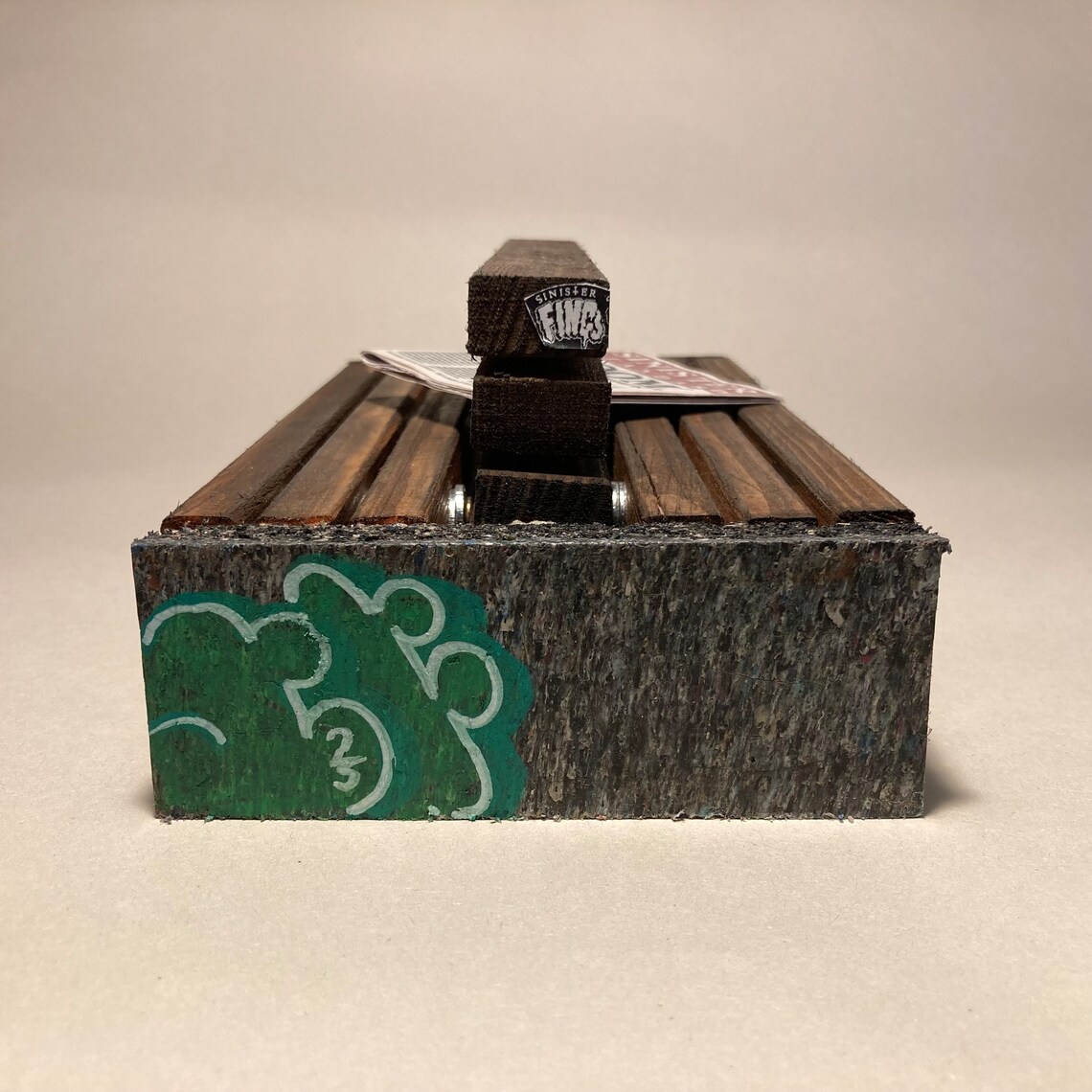 BOGOF BENCH - Realistic Fingerboard Street Obstacle in Recycled Plastic ...