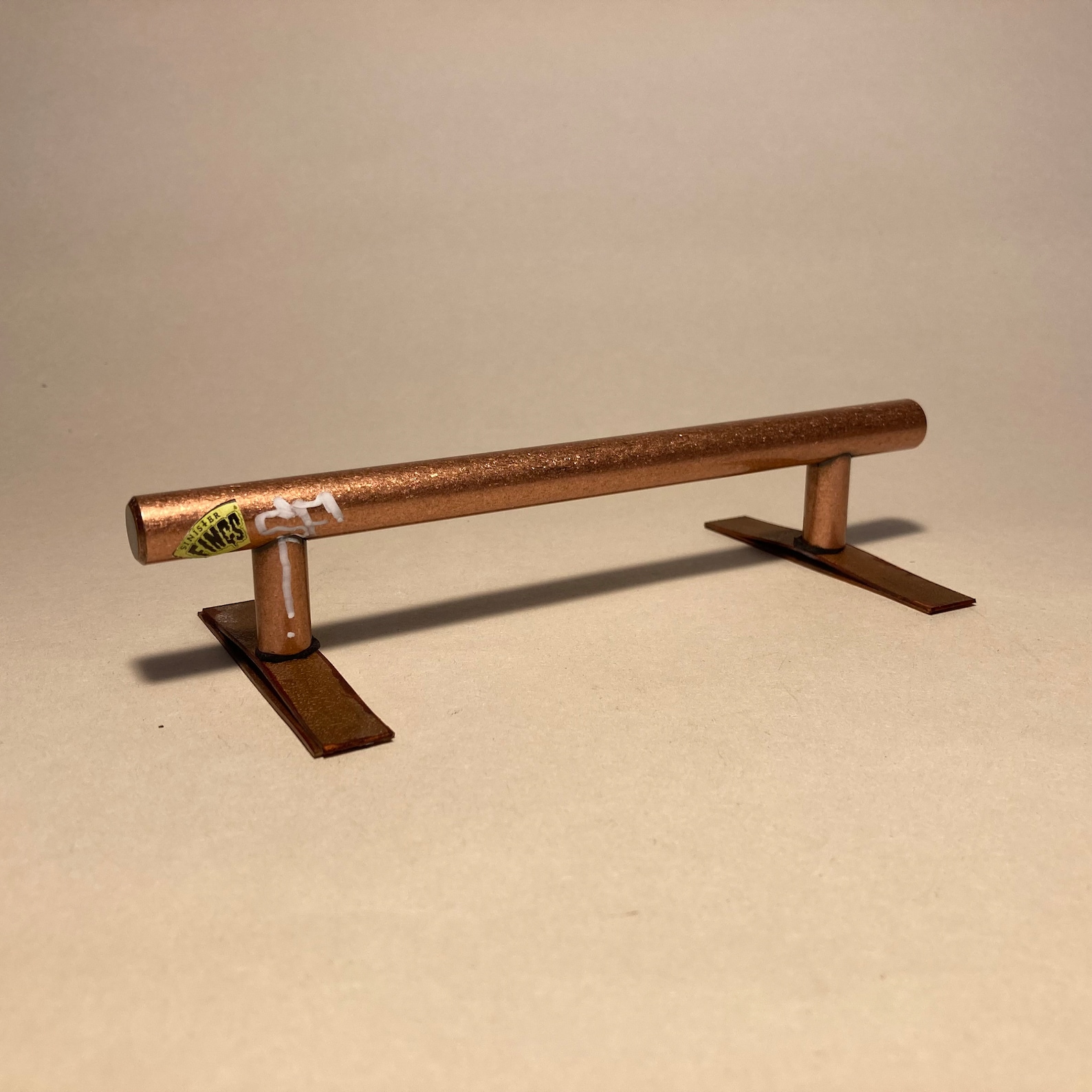 RUSTY RAIL - Realistic Fingerboard Street Obstacle Now in All Metal - Etsy