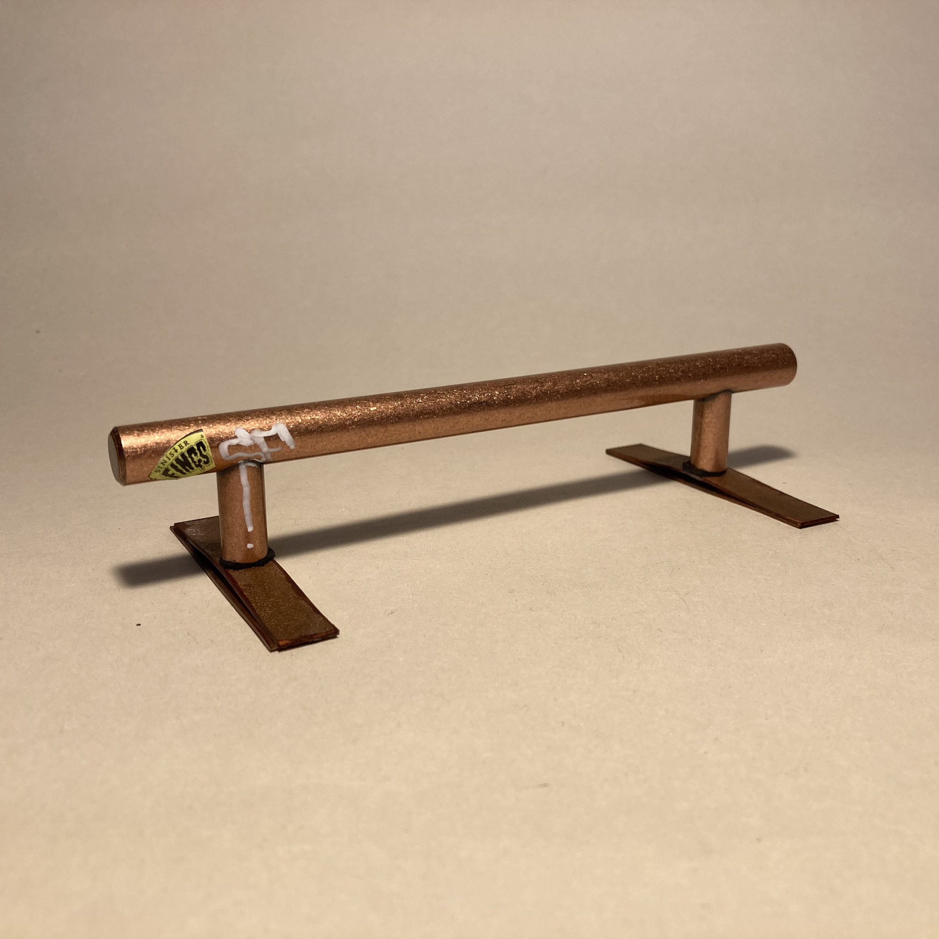 RUSTY RAIL - Realistic Fingerboard Street Obstacle Now in All Metal - Etsy