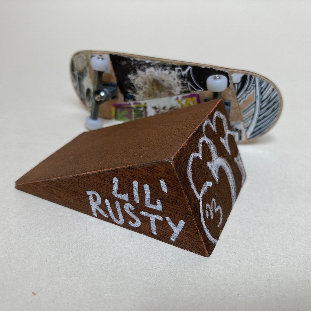SF0013: LIL' RUSTY Realistic Fingerboard Street - Etsy