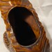 Mcm Cameron Clay Pottery Gold Tones Squirrel Planter Vase 10" Tall ...