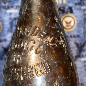 Hand Dug Antique Vintage Beer Bottle Independant Brewing Co of ...