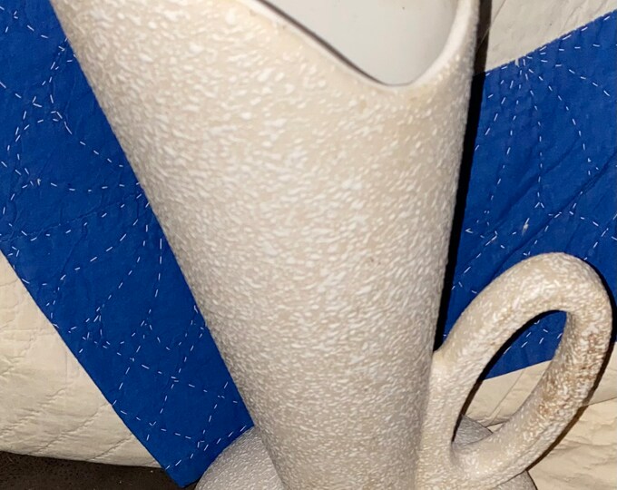 MCM Mid Century Modern Vintage 14” China Craft USA White Splatter Ware ...