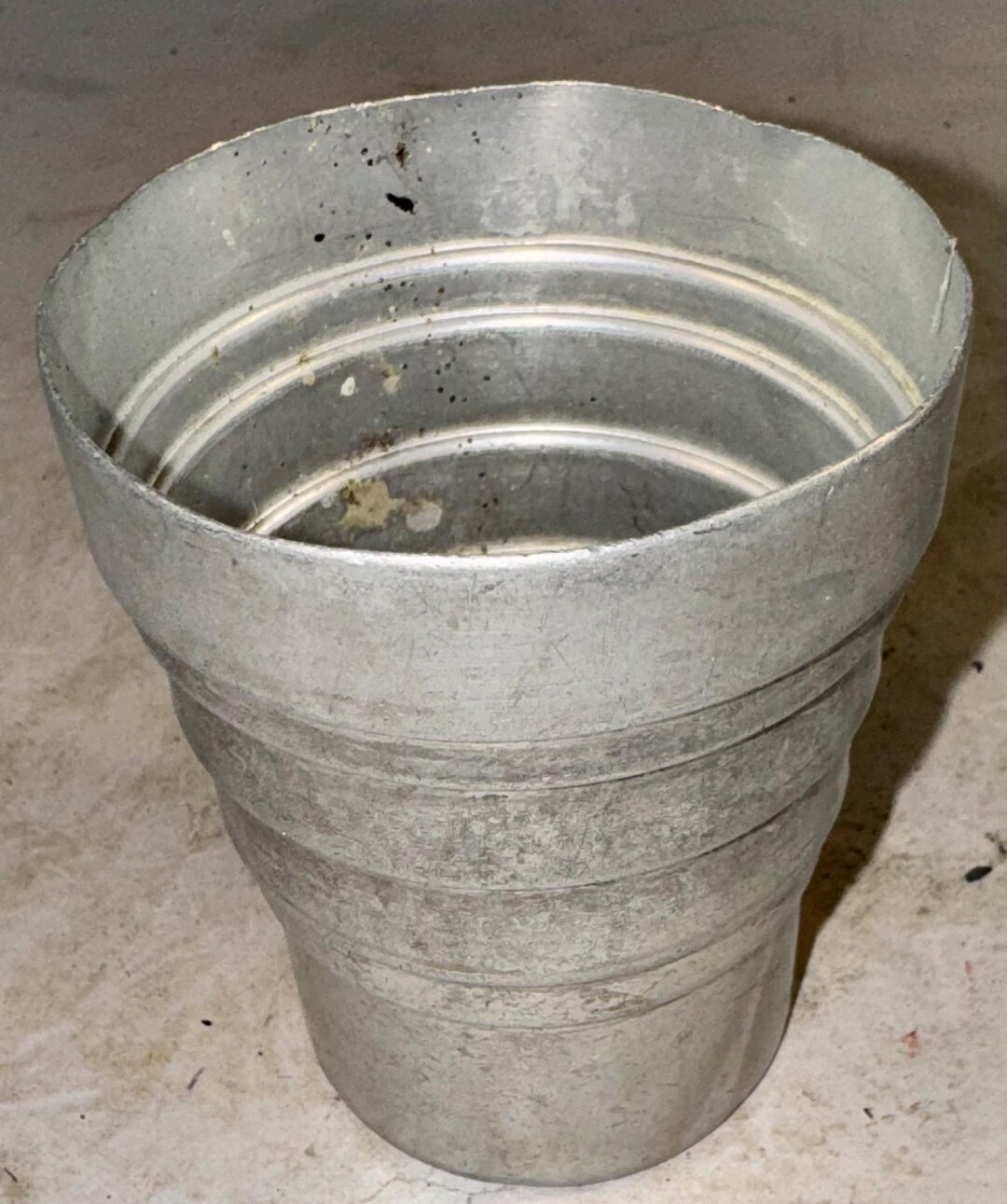 Vintage Swirl Mixer Aluminum Cup - Measure 1 Cup Max Each Step is ...