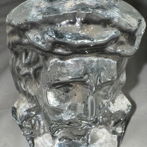 JESUS by VIKING GLASS Clear Jesus Desk Table Paperweight Home Decor - Etsy