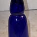 Rare Vintage Antique Auto Car Flower Vase Cobalt Blue Glass Elegant ...