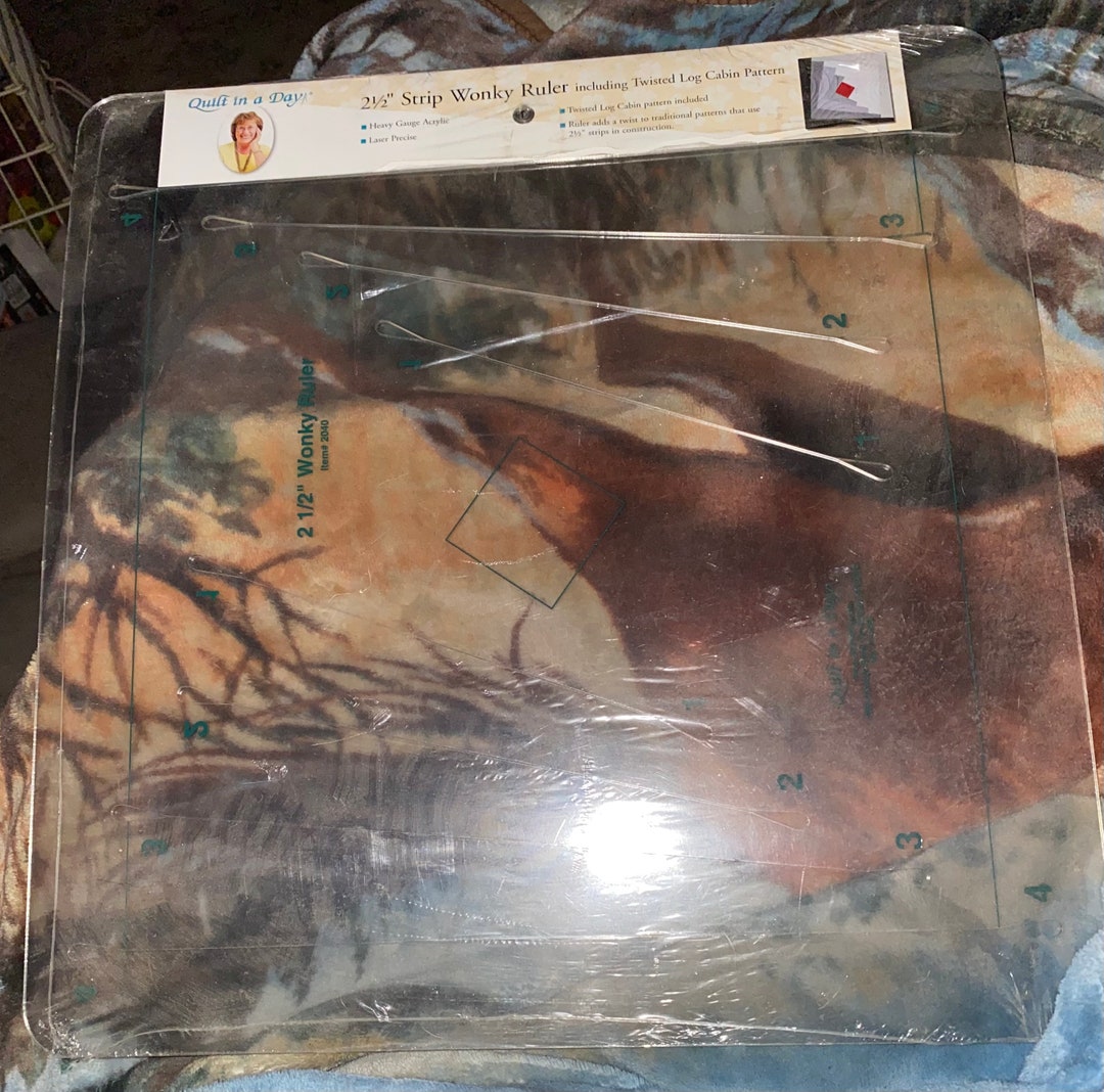 Quilt in a Day Wonky Ruler 2.5 Inch Strip Item Number 2040 - Etsy