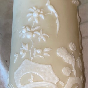 Vintage Fenton Lisa Clevenger HAND PAINTED EMPRESS Vase Christmas 1981 ...