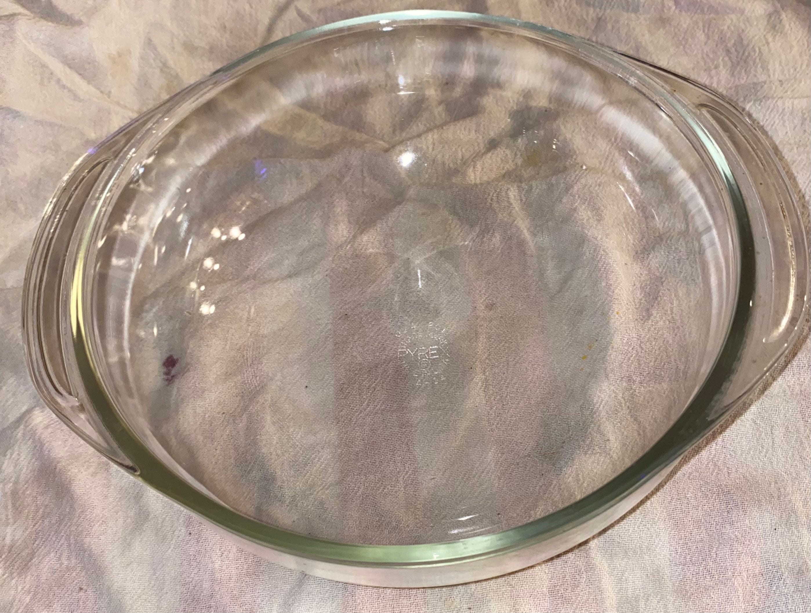 Vintage Pyrex Mixing Bowl Clear Glass 024 2QT Made USA 8.25 2 Liter 72 ...