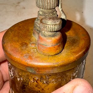 AMERICAN INJECTOR #3 Brass Cylinder Oiler IHC Hit Miss Engine Antique ...