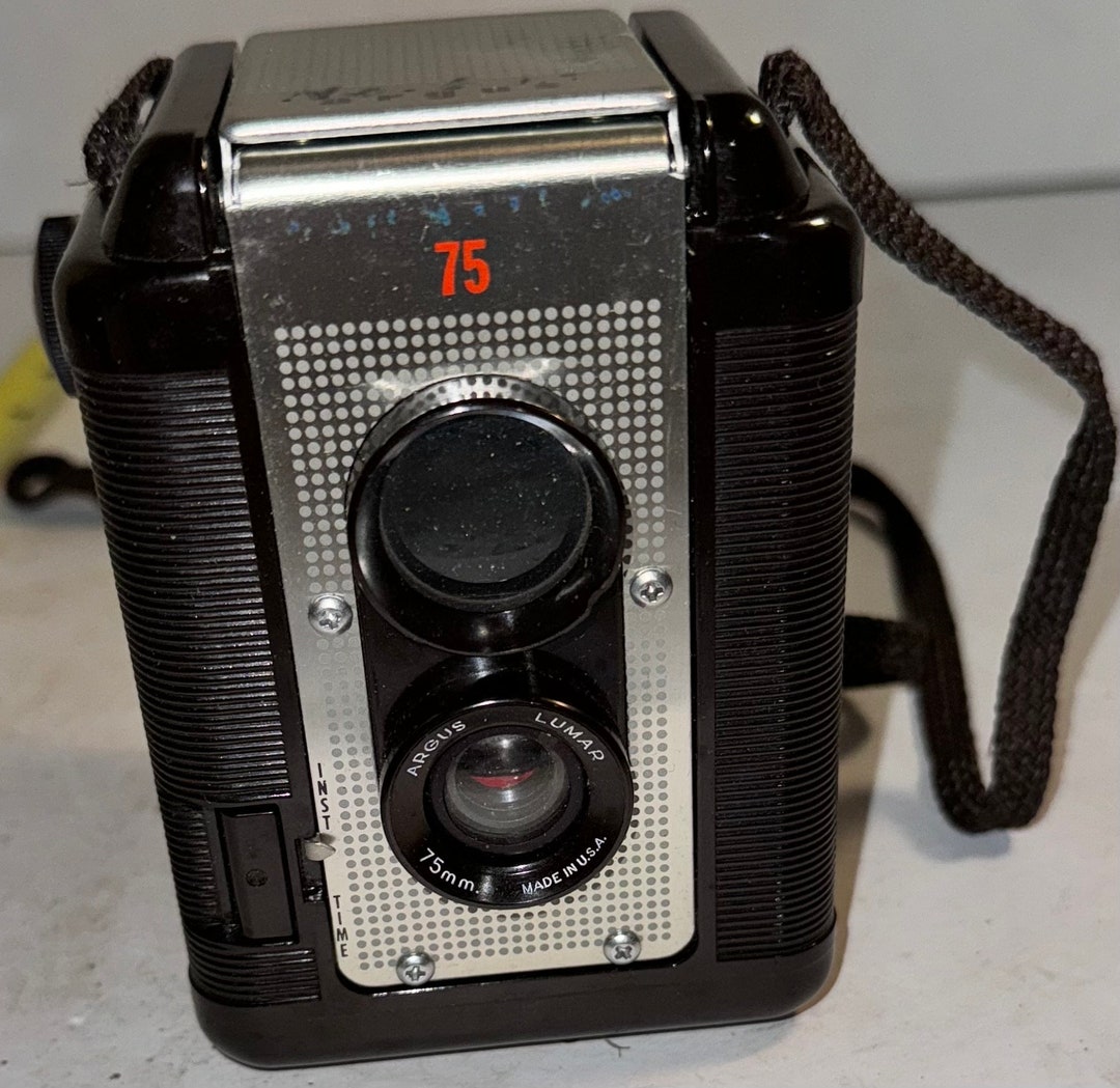 Amazing Vintage Argus 75 TLR Camera. Nice Works Has Dent on Top - Etsy