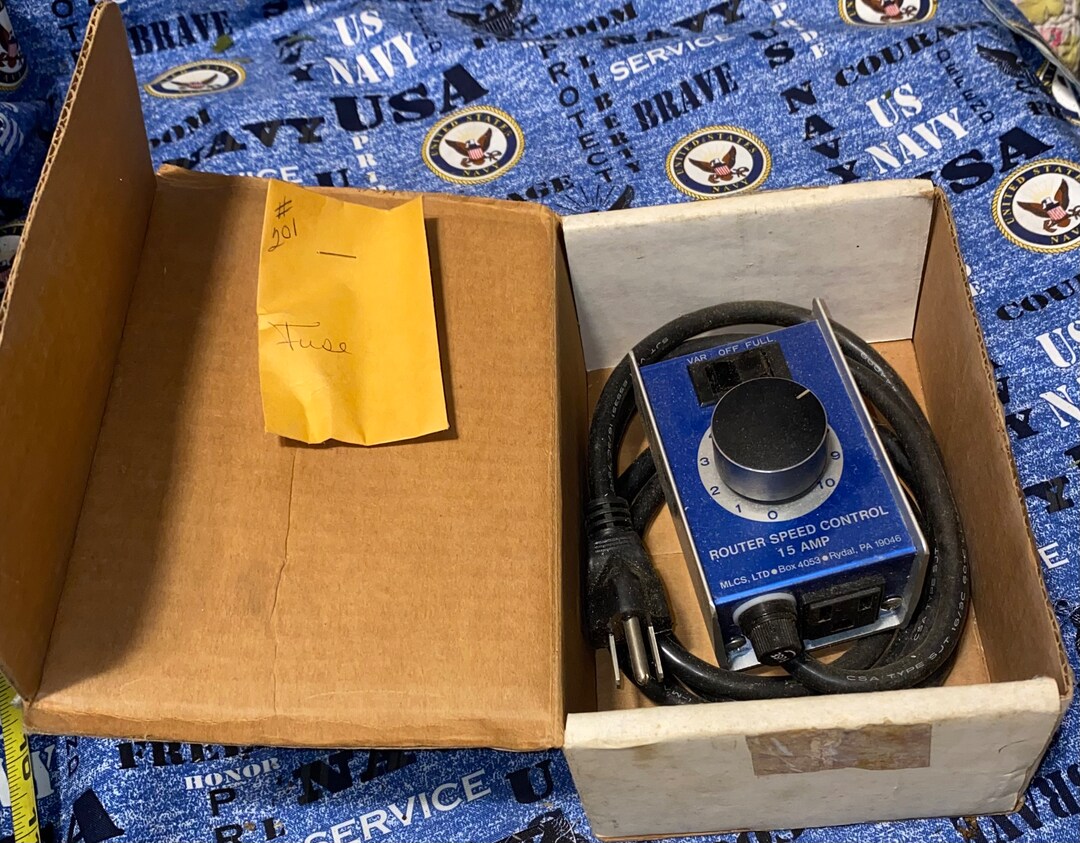 New Old Stock Router Speed Control 15 AMP With Instructions and Extra ...