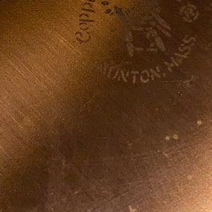 Vintage Coppercraft Guild Taunton Mass Copper Ice Bucket With Double ...