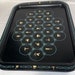 Vintage 1970s Tin Serving Tray Finished With Decals of Various Vintage ...