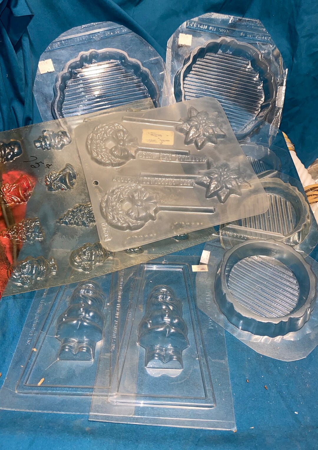 Vintage 9 Assorted Candy Chocolate Molds as Pictured #1 - Etsy