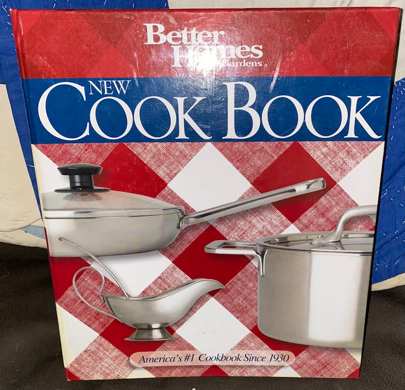 2006 Better Homes & Gardens Red Check New Cook Book Recipe Book COOKING ...