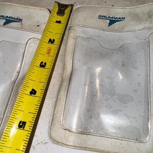 Vintage UNCOMMON NASA GRUMMAN Employee Engineers Pocket Protector Pair ...