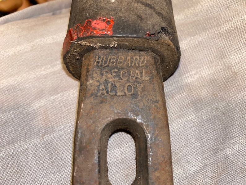 Vintage Forging Cut off Hammer Heads 5lb Hubbard Special Alloy Cut ...