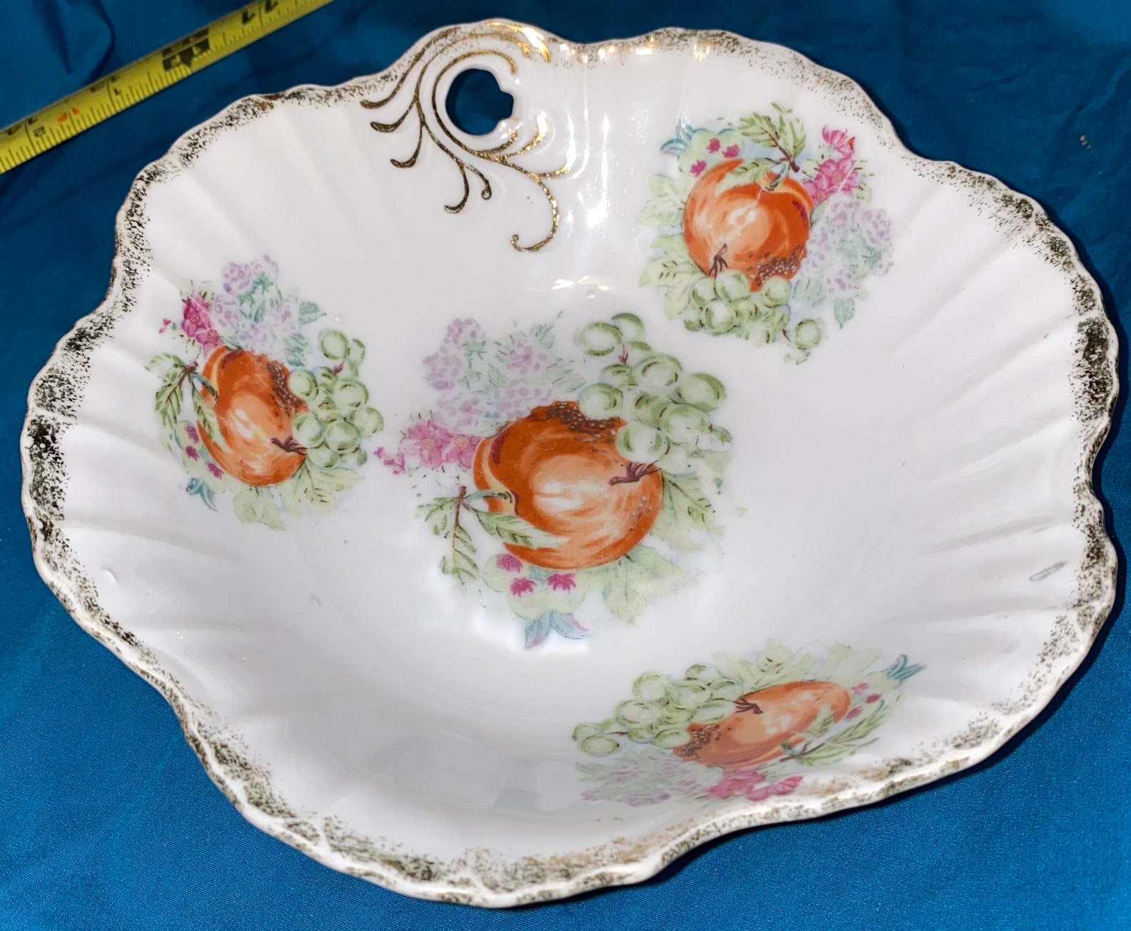 Vintage Trimont Ware Bowl Japan Painted Gold Trim 1950's Candy Dish - Etsy