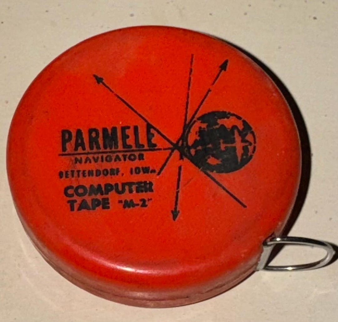Vintage Parmele Navigator M-2 Air Navigation Aid Computer Tape - Etsy