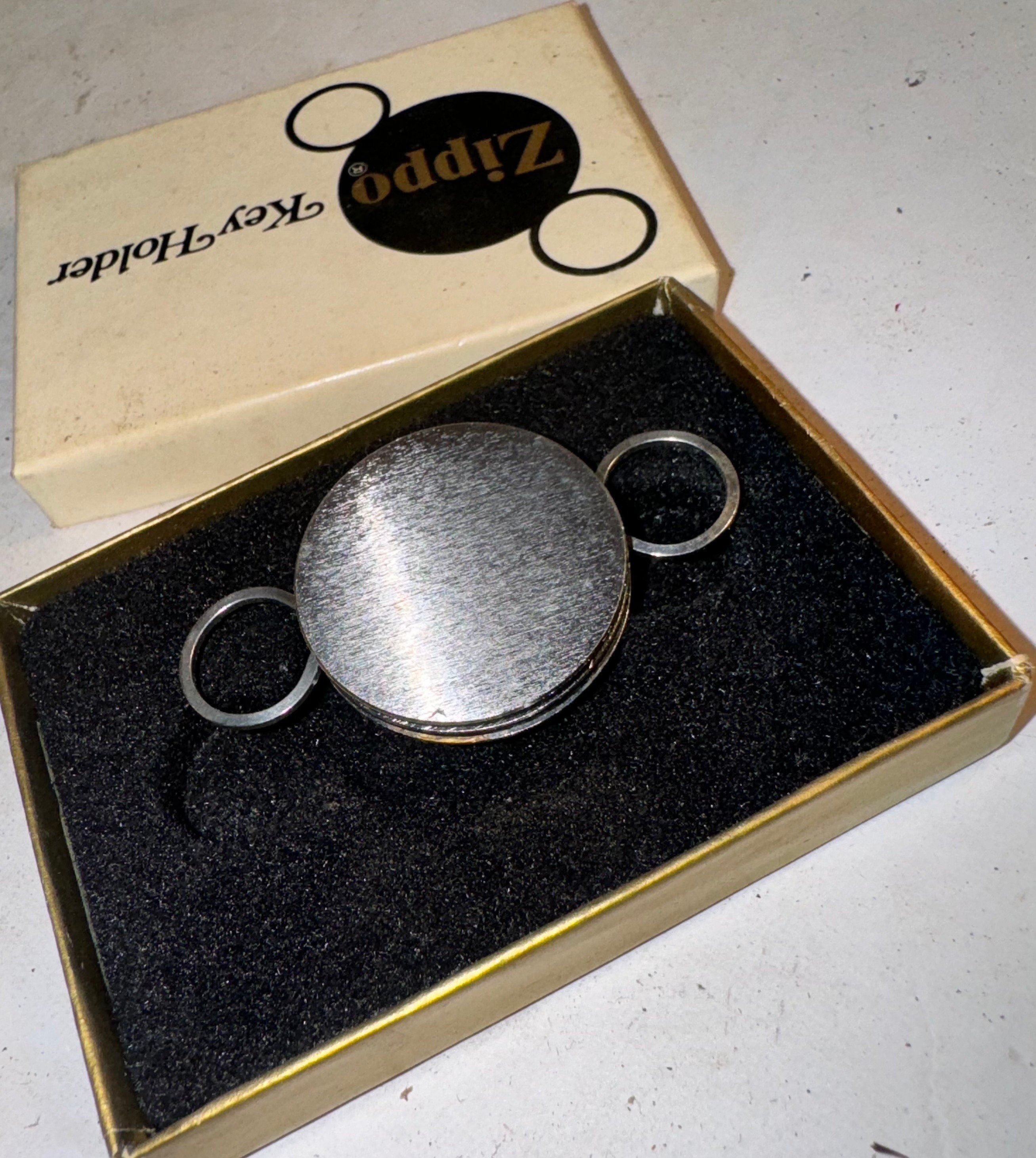 Vintage Advertising Zippo Key Holder Hercules New in Box Zippo Box ...