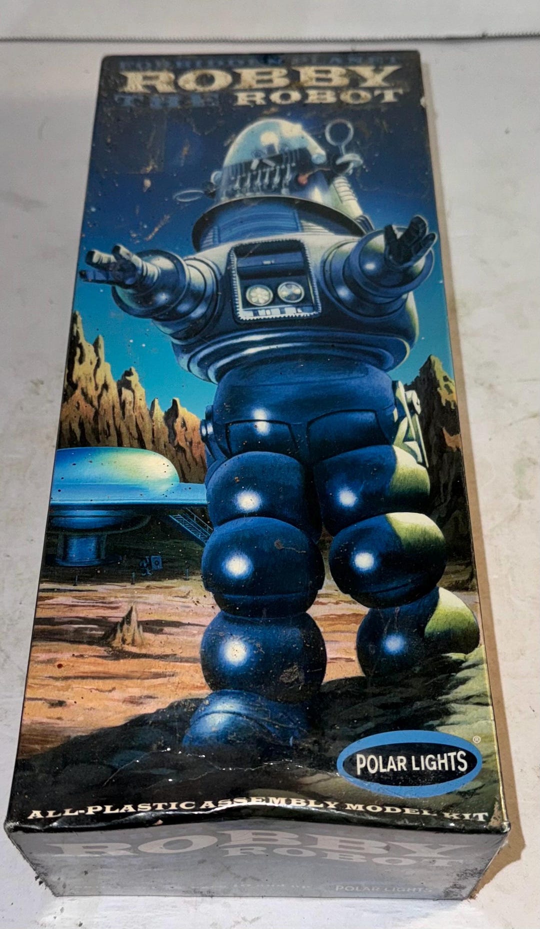Mib Nib Polar Lights 2012 Forbidden Planet Robby the Robot Model Kit 7. ...