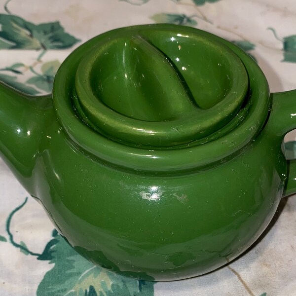 Green Teapot - Etsy