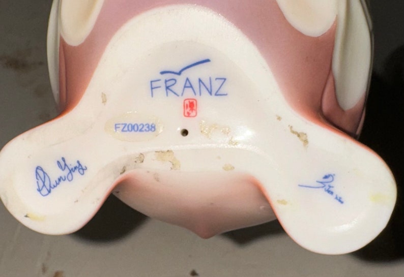 Franz Porcelain Butterfly Collection Figurine Candle Holder FZ00238 ...
