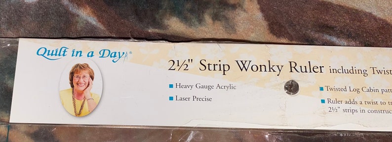 Quilt in a Day Wonky Ruler 2.5 Inch Strip Item Number 2040 - Etsy