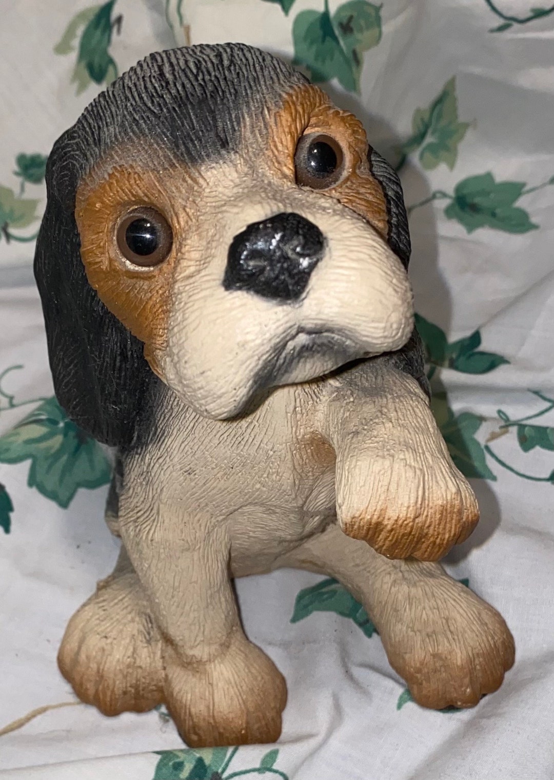 Vintage Beagle Dog Figurine Yard Art 7 Inch - Etsy