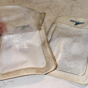 Vintage UNCOMMON NASA GRUMMAN Employee Engineers Pocket Protector Pair ...