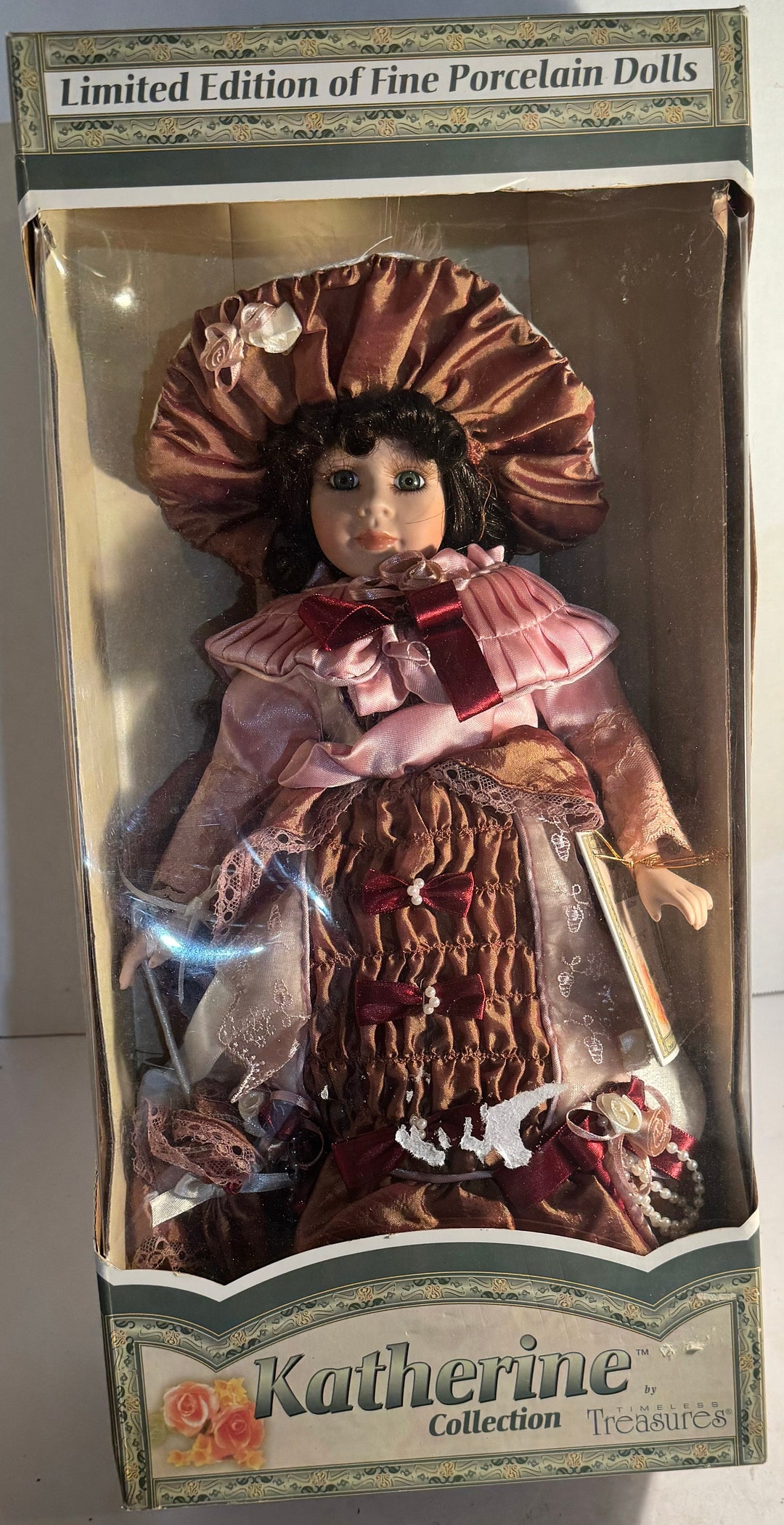 VINTAGE in BOX 2000 Katherine Collection Doll 17" by Timeless Treasures ...