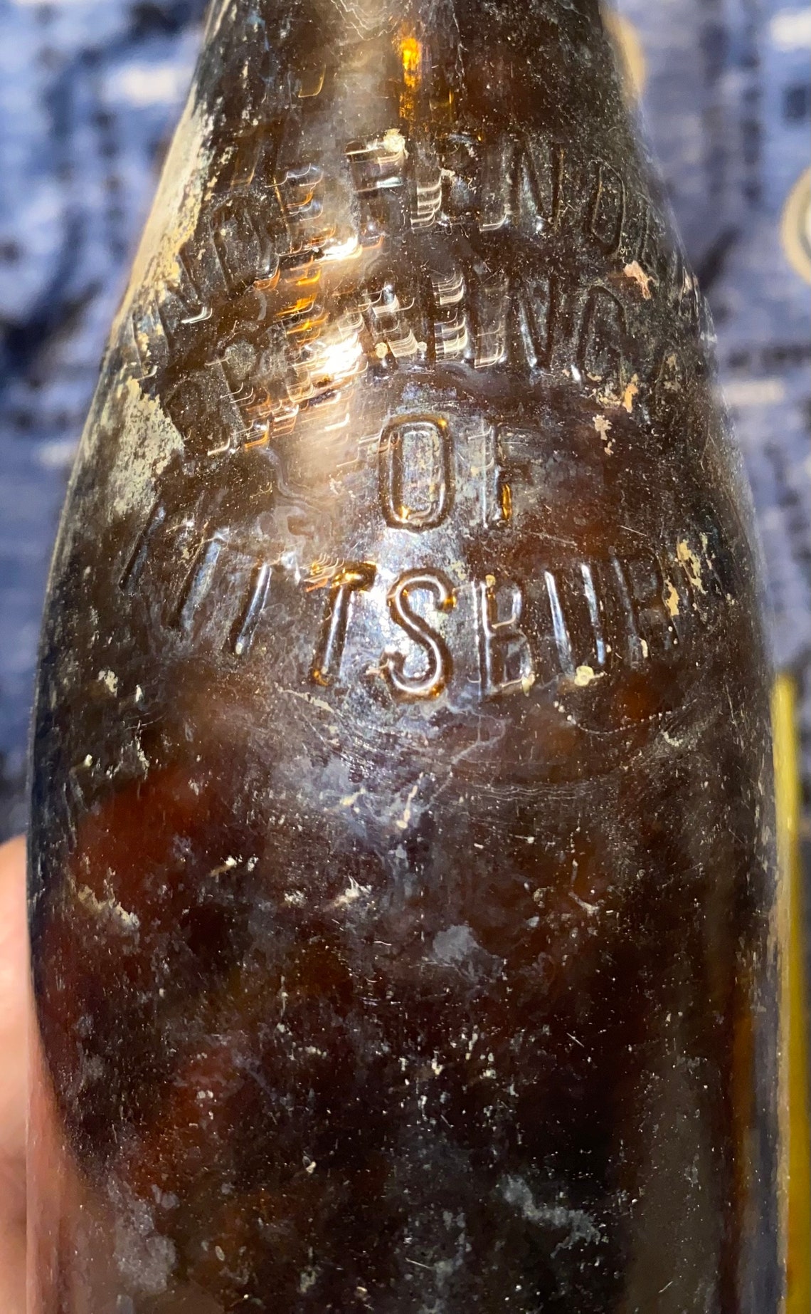 Hand Dug Antique Vintage Beer Bottle Independant Brewing Co of ...