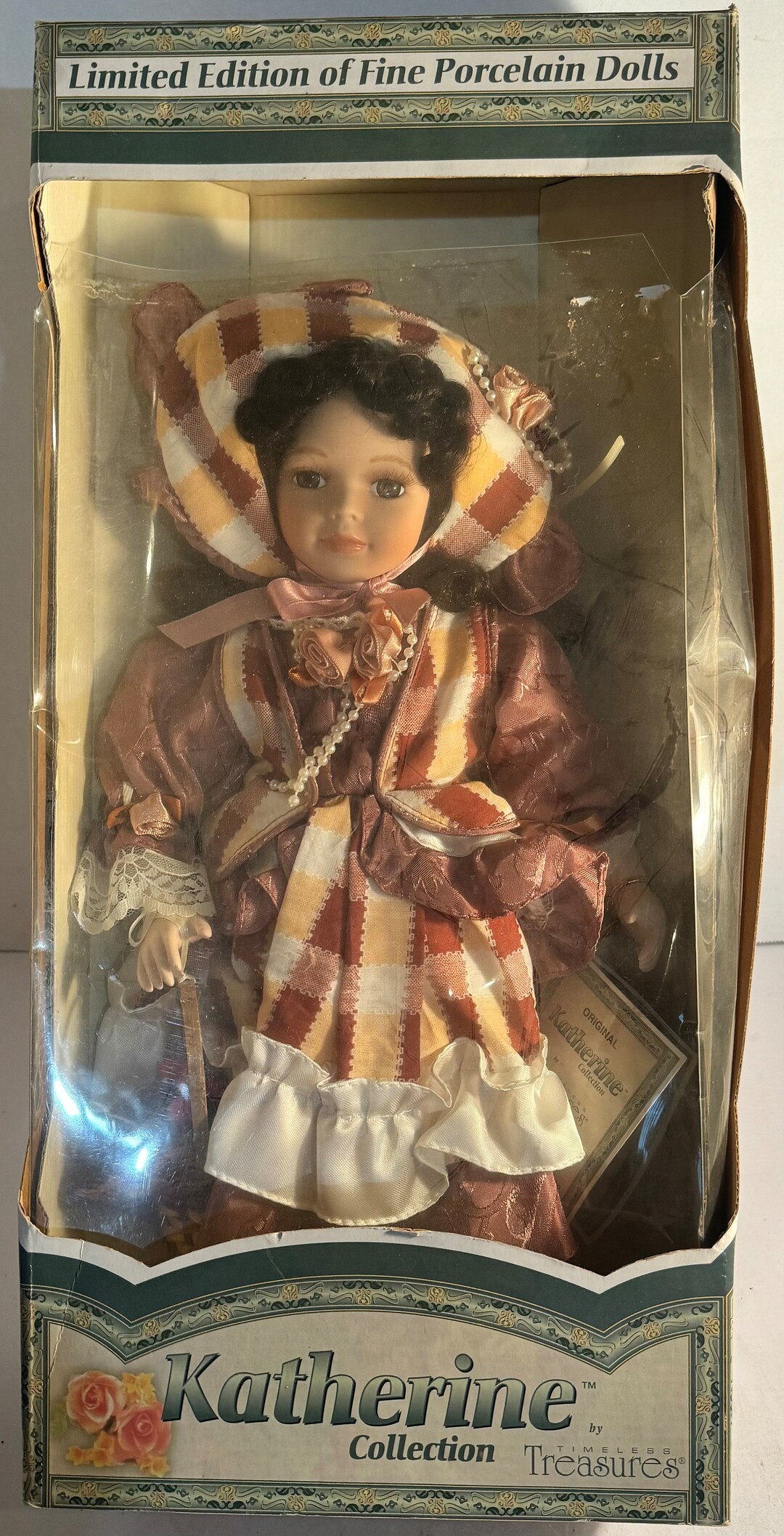 VINTAGE in BOX 2000 Katherine Collection Doll 17" by Timeless Treasures ...
