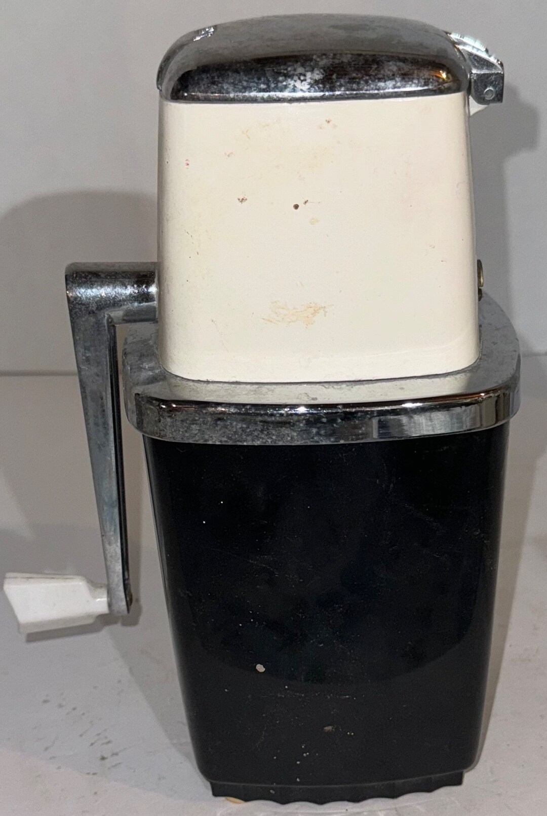 Vintage Swing-away Vintage Ice Crusher Black and White - Etsy