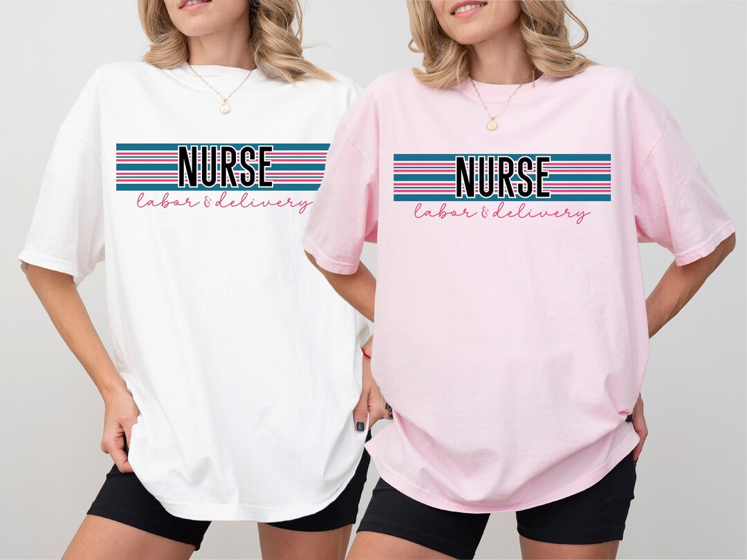 Nurse Tshirt Baby Hospital Swaddle Blanket, Labor Delivery Nurse Shirt ...