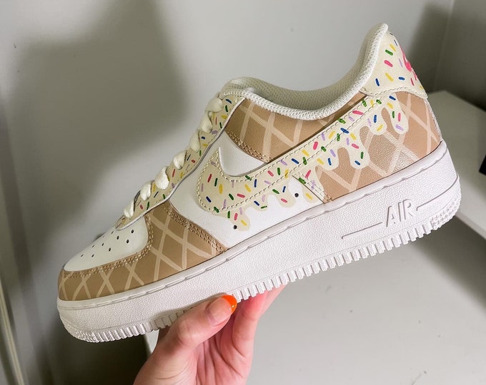Custom Ice Cream Air Force 1s - Etsy