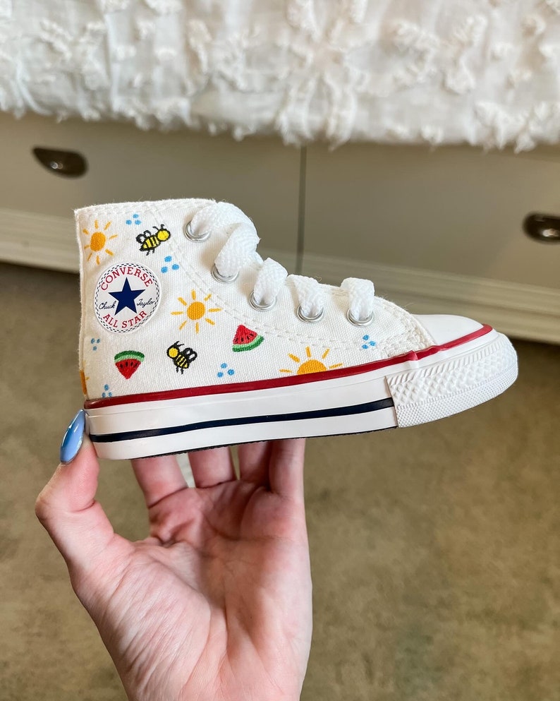 Custom Baby Converse - Etsy