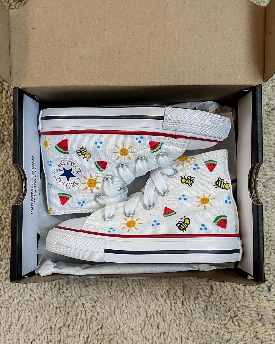 Custom Baby Converse - Etsy