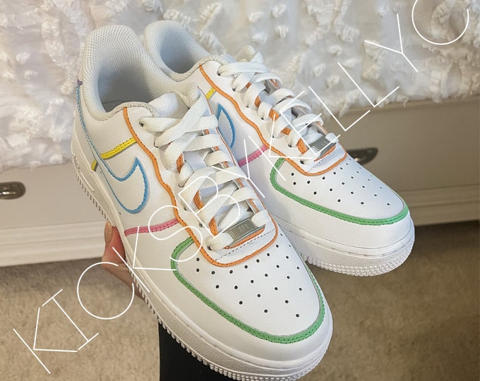 Custom Ice Cream Air Force 1s - Etsy