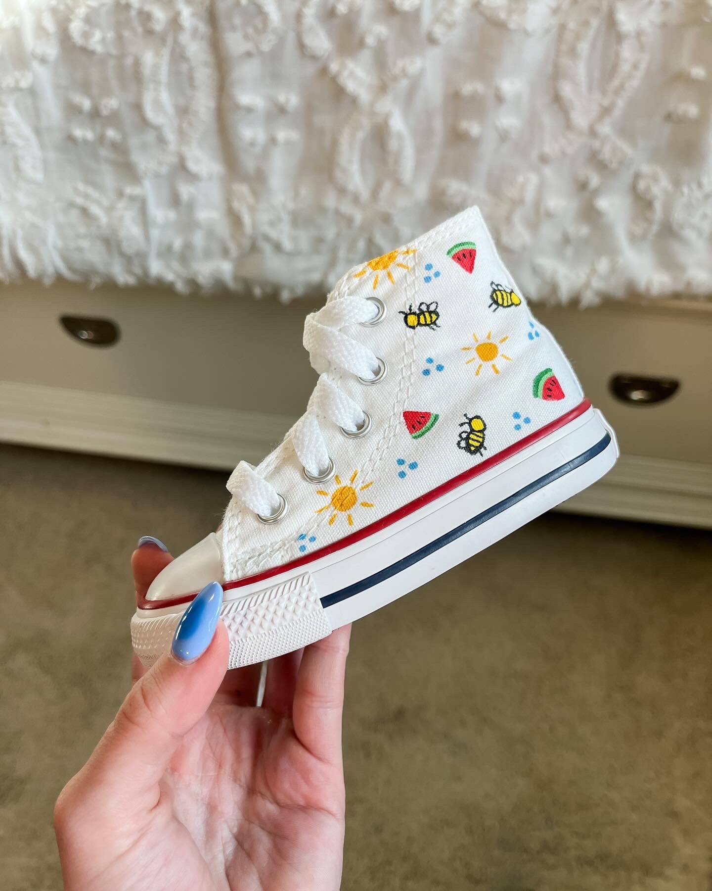 Custom Baby Converse - Etsy